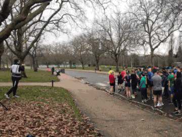 Event #575: The rain that never (really) came! | Finsbury parkrun